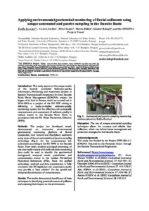 1.12 Applying environmental geochemical monitoring of fluvial sediments ...